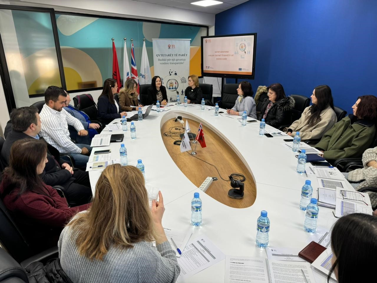 Prezantimi i "Raportit të monitorimit 6-mujor të zbatimit të buxhetit ...